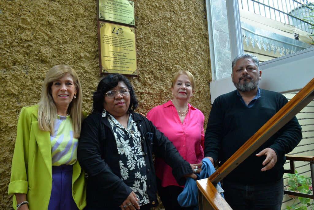 El CPPS descubrió placa en homenaje a la Lic. Irma Silva – CPPS